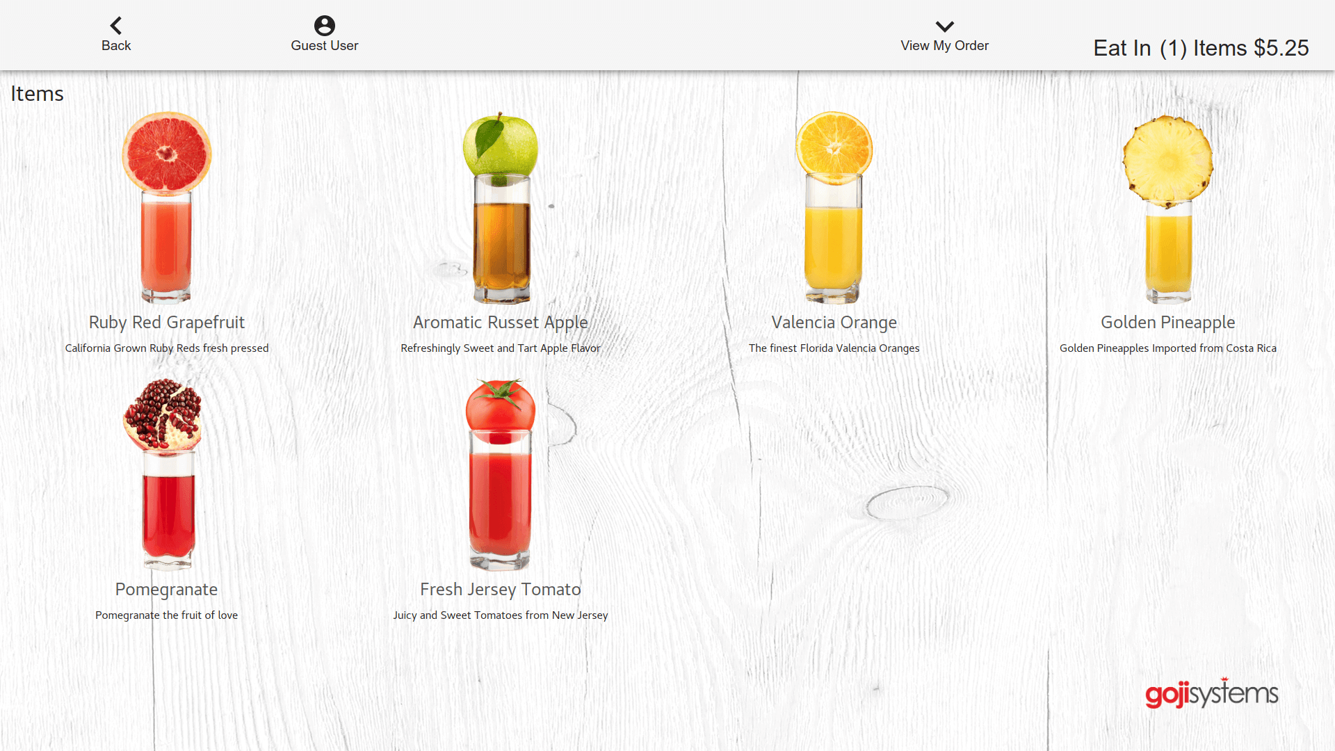Design Guidelines - Goji Systems
